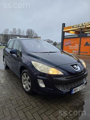 Blue Peugeot 308 2009 in Riga, with an engine capacity of 1.60 L and mileage of 292 thousand km for 1700 €, photo  on AUTOMOTO.COM.LV