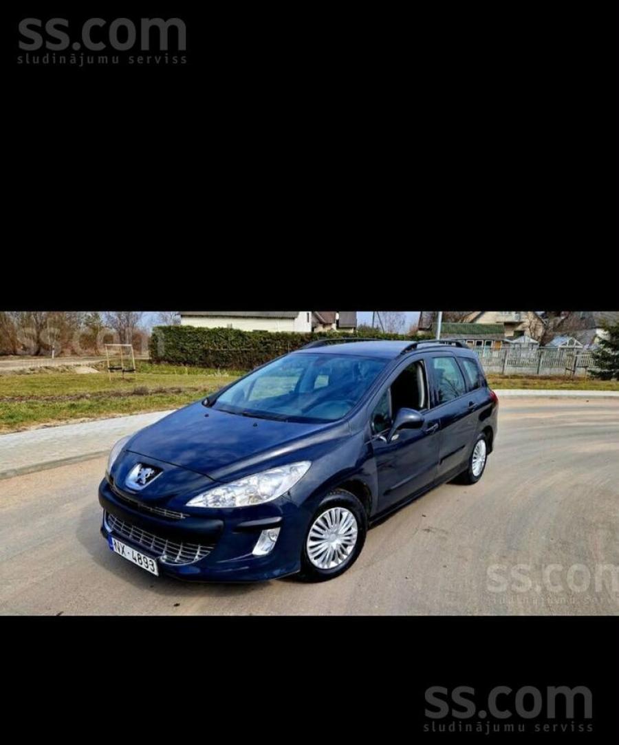Zils Peugeot 308 2011 Daugavpils, ar dzinēja tilpumu 1.60 L un nobraukumu 508 tūkst. km par 1600 €, foto 1 vietnē AUTOMOTO.COM.LV