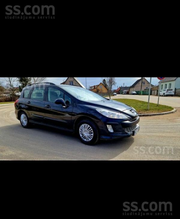 Blue Peugeot 308 2011 in Daugavpils, with an engine capacity of 1.60 L and mileage of 508 thousand km for 1600 €, photo 4 on AUTOMOTO.COM.LV