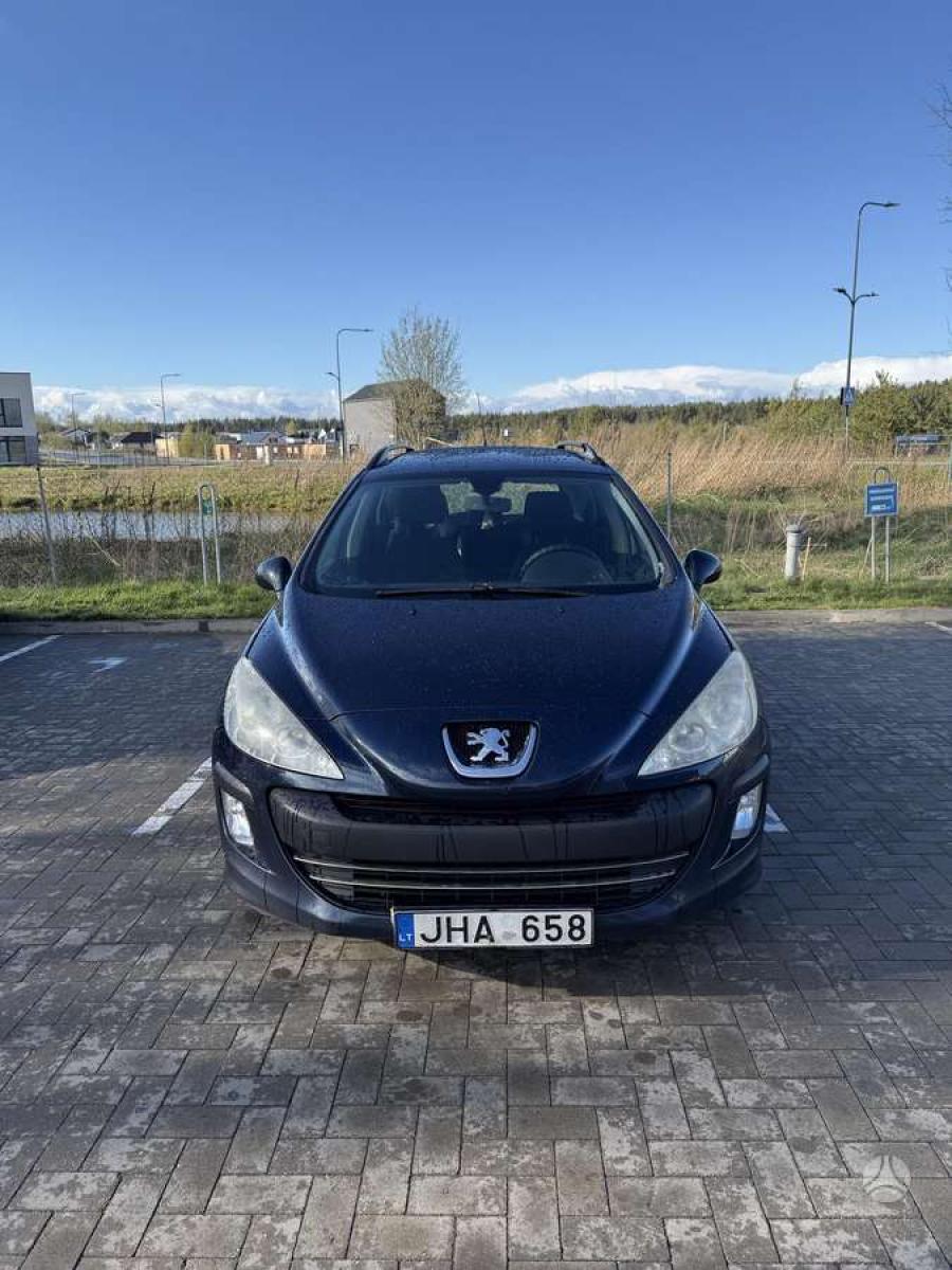Blue Peugeot 308 2011 in Alytus, with an engine capacity of 1.56 L and mileage of 363 thousand km for 1700 €, photo 3 on AUTOMOTO.COM.LV