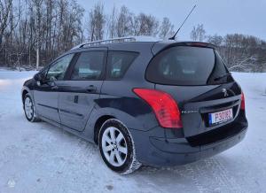 Blue Peugeot 308 2012 in Utena, with an engine capacity of 1.60 L and mileage of 23 thousand km for 2750 €, photo 10 on AUTOMOTO.COM.LV