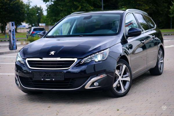 Blue Peugeot 308 2014 in Kaunas, with an engine capacity of 1.20 L and mileage of 153 thousand km for 5800 €, photo 2 on AUTOMOTO.COM.LV