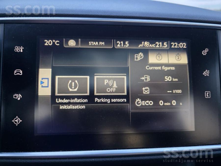 Синий Пежо 308 2015 в Рига, объемом двигателя 1.60 л и пробегом 223 тыс. км за 4990 €, фото 7 на AUTOMOTO.COM.LV