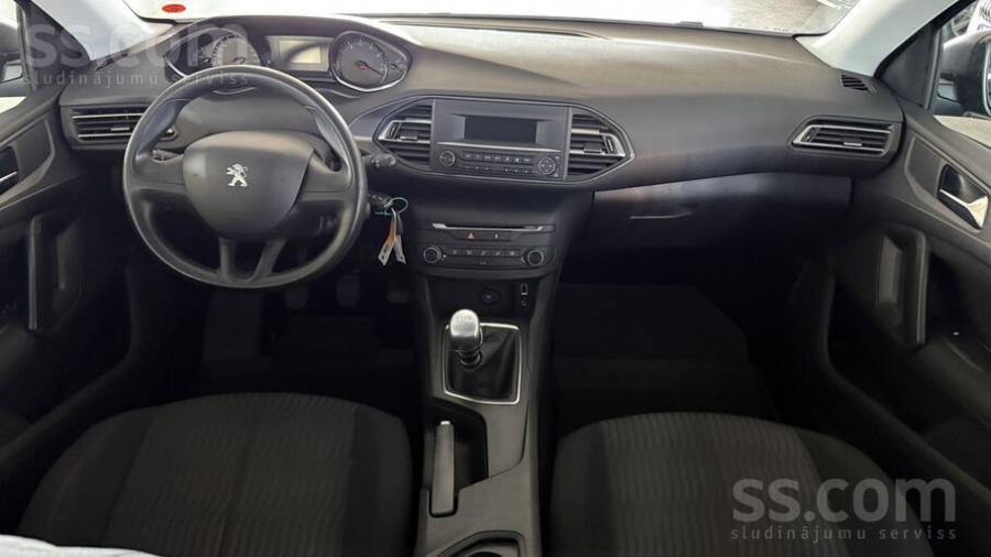Blue Peugeot 308 2015 in Riga, with an engine capacity of 1.20 L and mileage of 95 thousand km for 4900 €, photo 16 on AUTOMOTO.COM.LV
