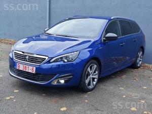 Blue Peugeot 308 2015 in Ogre, with an engine capacity of 1.20 L and mileage of 183 thousand km for 6750 €, photo 3 on AUTOMOTO.COM.LV