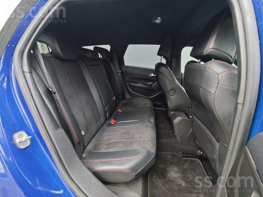 Blue Peugeot 308 2015 in Ogre, with an engine capacity of 1.20 L and mileage of 183 thousand km for 6750 €, photo 11 on AUTOMOTO.COM.LV