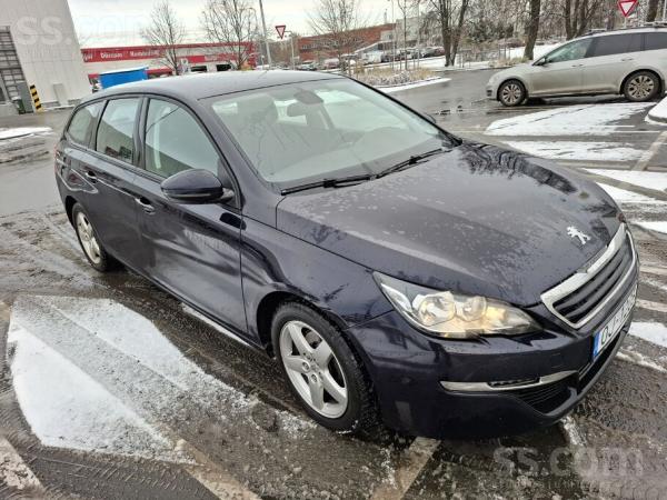 Blue Peugeot 308 2015 in Riga, with an engine capacity of 1.60 L and mileage of 260 thousand km for 3800 €, photo 2 on AUTOMOTO.COM.LV