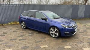 Blue Peugeot 308 2015 in Jelgava, with an engine capacity of 2.00 L and mileage of 226 thousand km for 7200 €, photo 2 on AUTOMOTO.COM.LV