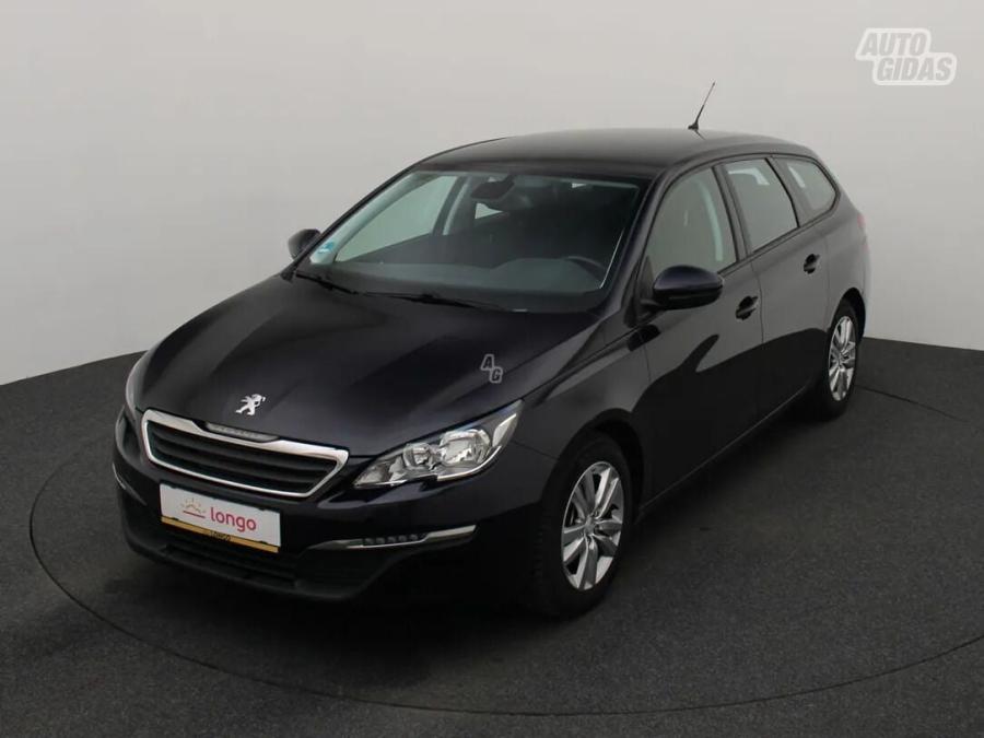 Blue Peugeot 308 2015 in Vilnius, with an engine capacity of 1.60 L and mileage of 216 thousand km for 5399 €, photo 1 on AUTOMOTO.COM.LV