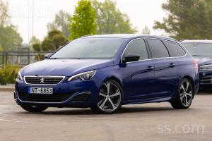 Blue Peugeot 308 2015 in Jelgava, with an engine capacity of 2.00 L and mileage of 228 thousand km for 7200 €, photo  on AUTOMOTO.COM.LV