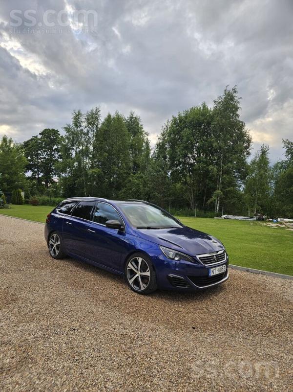 Zils Peugeot 308 2015 Ogre, ar dzinēja tilpumu 2.00 L un nobraukumu 230 tūkst. km par 7450 €, foto 1 vietnē AUTOMOTO.COM.LV