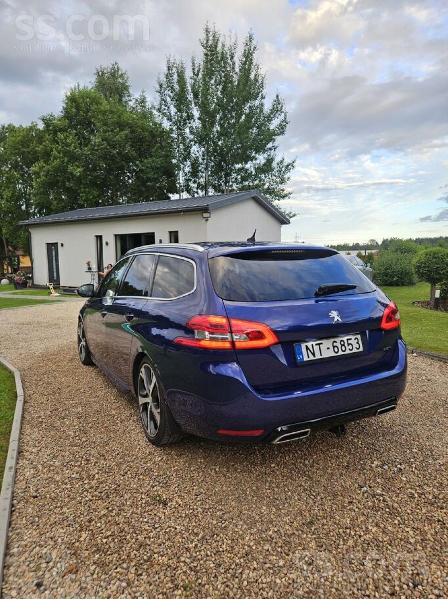 Zils Peugeot 308 2015 Ogre, ar dzinēja tilpumu 2.00 L un nobraukumu 230 tūkst. km par 7150 €, foto 11 vietnē AUTOMOTO.COM.LV