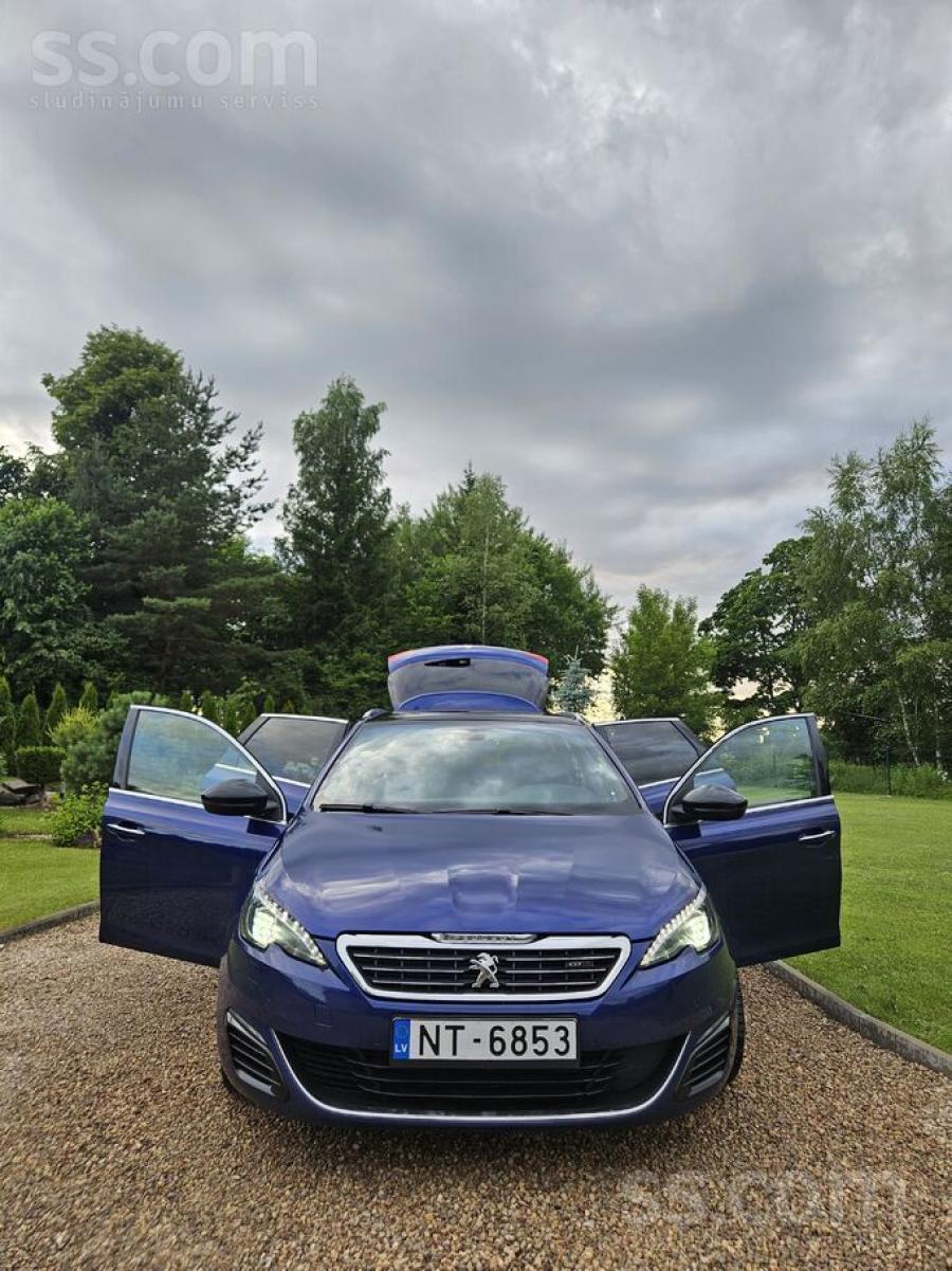 Zils Peugeot 308 2015 Ogre, ar dzinēja tilpumu 2.00 L un nobraukumu 230 tūkst. km par 7150 €, foto 16 vietnē AUTOMOTO.COM.LV