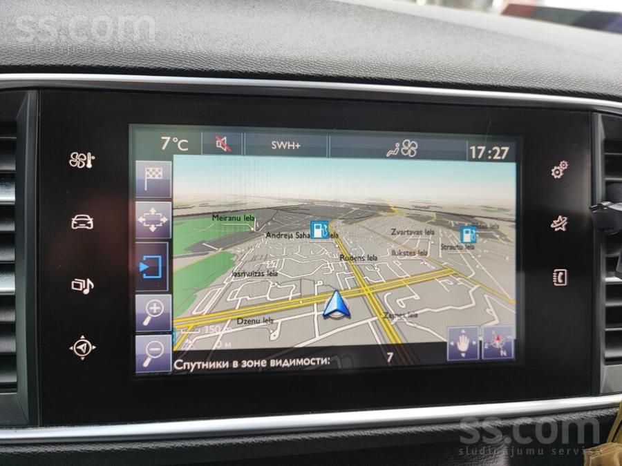 Синий Пежо 308 2015 в Рига, объемом двигателя 1.60 л и пробегом 230 тыс. км за 5750 €, фото 20 на AUTOMOTO.COM.LV