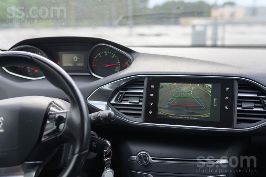 Blue Peugeot 308 2015 in Riga, with an engine capacity of 1.60 L and mileage of 228 thousand km for 4400 €, photo 7 on AUTOMOTO.COM.LV