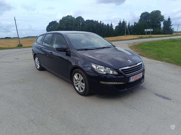 Blue Peugeot 308 2015 in Kaunas, with an engine capacity of 1.60 L and mileage of 264 thousand km for 3850 €, photo 3 on AUTOMOTO.COM.LV