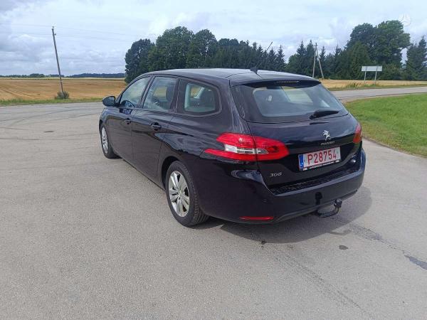Blue Peugeot 308 2015 in Kaunas, with an engine capacity of 1.60 L and mileage of 264 thousand km for 3850 €, photo 7 on AUTOMOTO.COM.LV