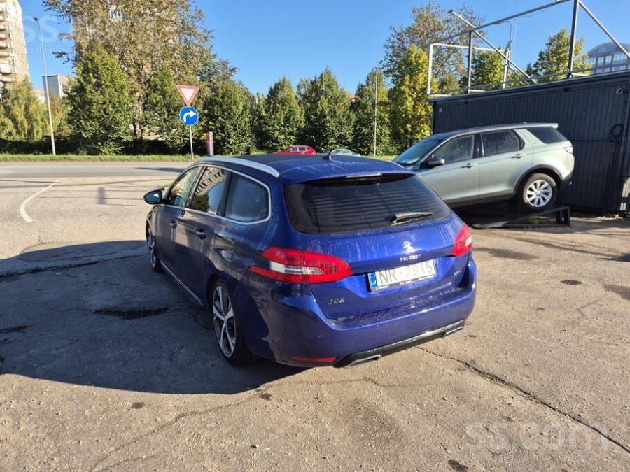 Zils Peugeot 308 2015 Rīga, ar dzinēja tilpumu 2.00 L un nobraukumu 178 tūkst. km par 7490 €, foto 9 vietnē AUTOMOTO.COM.LV