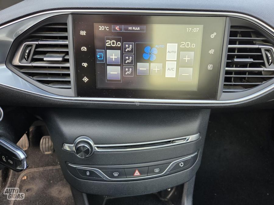 Blue Peugeot 308 2015 in Klaipeda, with an engine capacity of 1.60 L and mileage of 306 thousand km for 4150 €, photo 15 on AUTOMOTO.COM.LV