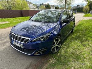 Blue Peugeot 308 2016 in Riga, with an engine capacity of 1.20 L and mileage of 129 thousand km for 7500 €, photo 1 on AUTOMOTO.COM.LV
