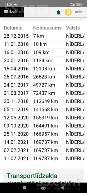 Синий Пежо 308 2016 в Рига, объемом двигателя 1.60 л и пробегом 222 тыс. км за 6650 €, фото 7 на AUTOMOTO.COM.LV