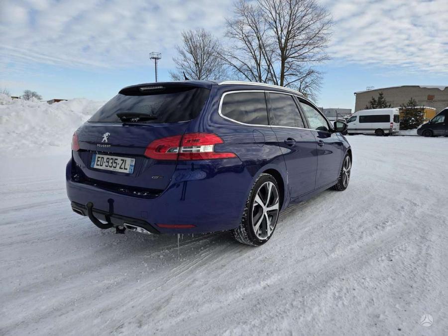 Blue Peugeot 308 2016 in Klaipeda, with an engine capacity of 1.60 L and mileage of 210 thousand km for 6900 €, photo 6 on AUTOMOTO.COM.LV