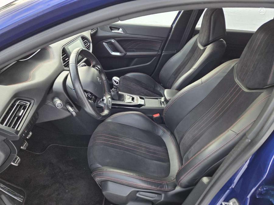 Blue Peugeot 308 2016 in Klaipeda, with an engine capacity of 1.60 L and mileage of 210 thousand km for 6900 €, photo 10 on AUTOMOTO.COM.LV