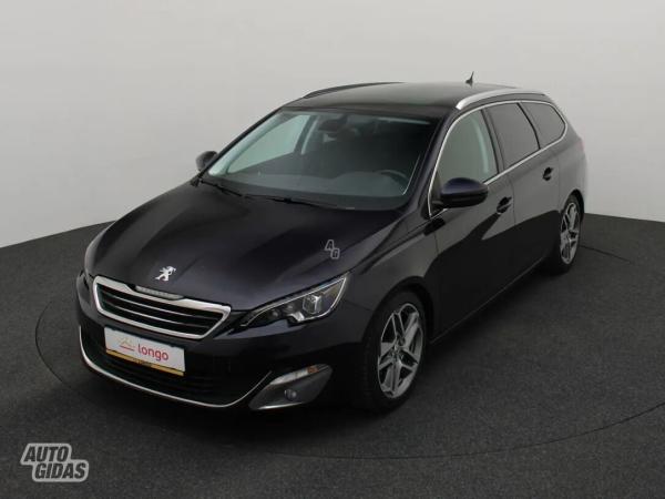 Blue Peugeot 308 2016 in Vilnius, with an engine capacity of 1.60 L and mileage of 241 thousand km for 6199 €, photo 1 on AUTOMOTO.COM.LV