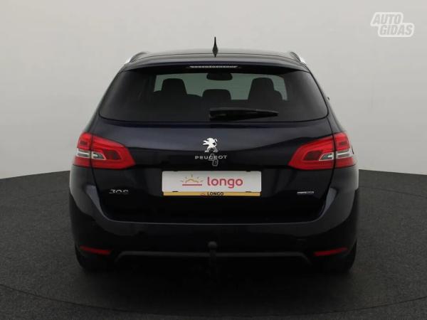 Blue Peugeot 308 2016 in Vilnius, with an engine capacity of 1.60 L and mileage of 241 thousand km for 6199 €, photo 5 on AUTOMOTO.COM.LV