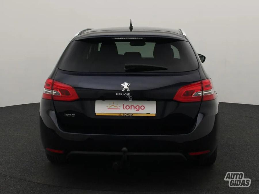 Blue Peugeot 308 2016 in Vilnius, with an engine capacity of 1.60 L and mileage of 200 thousand km for 6299 €, photo 6 on AUTOMOTO.COM.LV