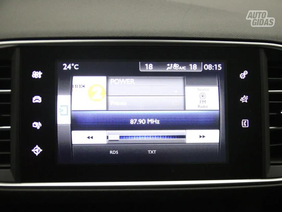Blue Peugeot 308 2016 in Vilnius, with an engine capacity of 1.60 L and mileage of 200 thousand km for 6299 €, photo 23 on AUTOMOTO.COM.LV