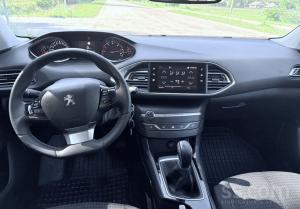 Blue Peugeot 308 2017 in Riga, with an engine capacity of 1.60 L and mileage of 192 thousand km for 6900 €, photo 14 on AUTOMOTO.COM.LV