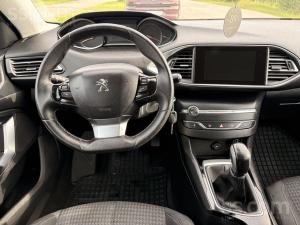 Blue Peugeot 308 2017 in Riga, with an engine capacity of 1.60 L and mileage of 196 thousand km for 5600 €, photo 10 on AUTOMOTO.COM.LV