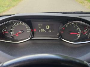 Blue Peugeot 308 2017 in Ariogala, with an engine capacity of 1.20 L and mileage of 218 thousand km for 4400 €, photo 11 on AUTOMOTO.COM.LV