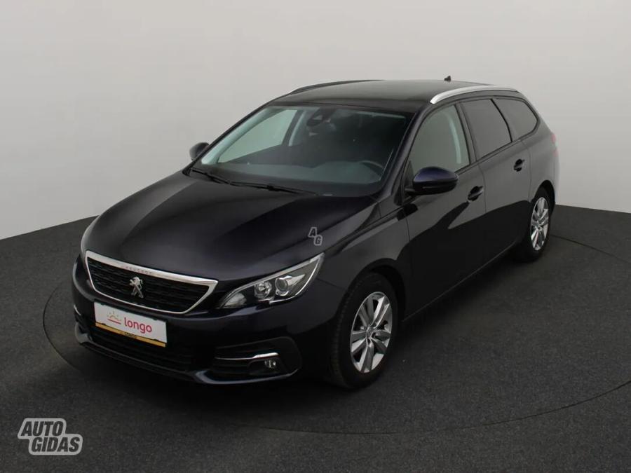 Blue Peugeot 308 2018 in Vilnius, with an engine capacity of 1.20 L and mileage of 177 thousand km for 7399 €, photo 1 on AUTOMOTO.COM.LV