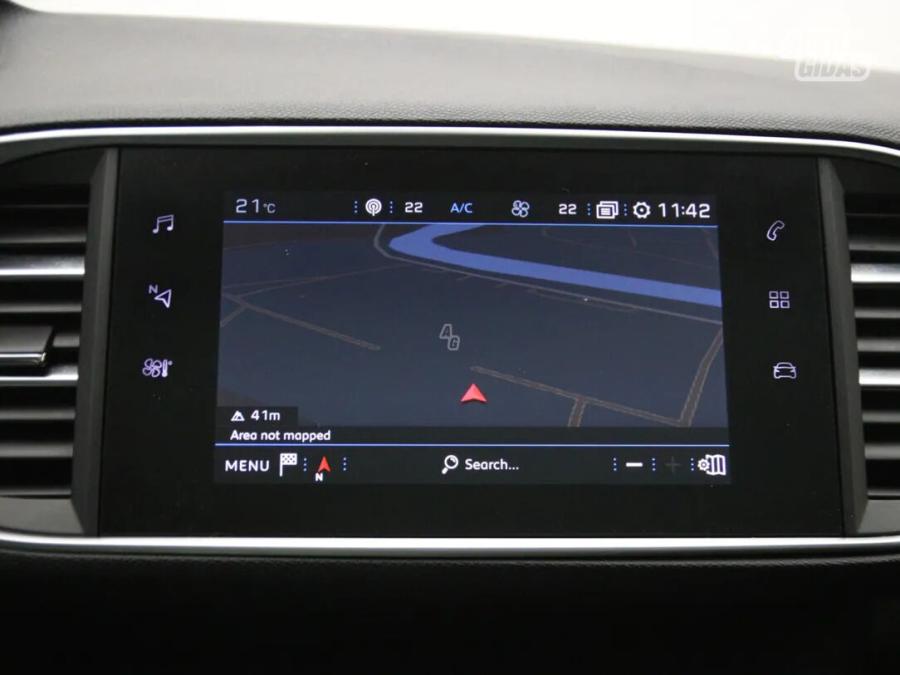 Blue Peugeot 308 2018 in Vilnius, with an engine capacity of 1.20 L and mileage of 177 thousand km for 7399 €, photo 25 on AUTOMOTO.COM.LV