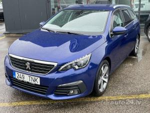 Zils Peugeot 308 2018 Tartu, ar dzinēja tilpumu 1.50 L un nobraukumu 196 tūkst. km par 9990 €, foto  vietnē AUTOMOTO.COM.LV
