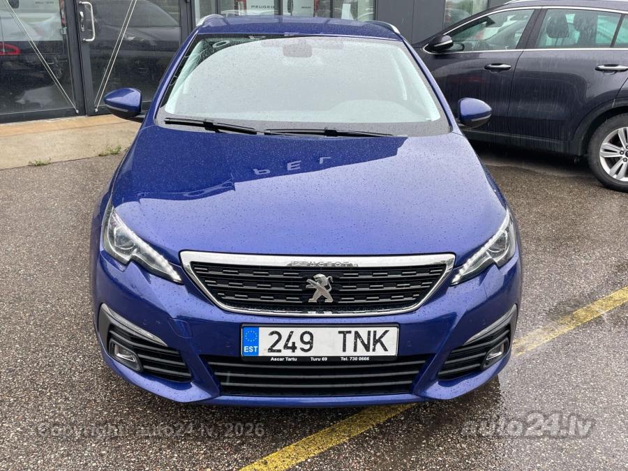 Zils Peugeot 308 2018 Tartu, ar dzinēja tilpumu 1.50 L un nobraukumu 196 tūkst. km par 9990 €, foto 3 vietnē AUTOMOTO.COM.LV