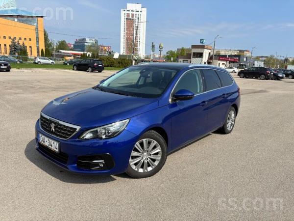 Zils Peugeot 308 2019 Rīga, ar dzinēja tilpumu 1.50 L un nobraukumu 191 tūkst. km par 8950 €, foto 1 vietnē AUTOMOTO.COM.LV