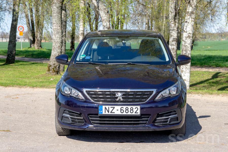 Zils Peugeot 308 2019 Rīga, ar dzinēja tilpumu 1.50 L un nobraukumu 192 tūkst. km par 6900 €, foto 4 vietnē AUTOMOTO.COM.LV