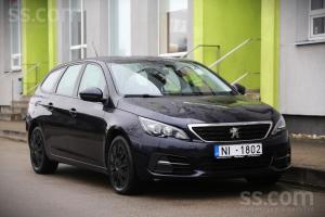Blue Peugeot 308 2019 in Riga, with an engine capacity of 1.50 L and mileage of 221 thousand km for 5995 €, photo 4 on AUTOMOTO.COM.LV