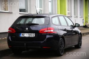 Blue Peugeot 308 2019 in Riga, with an engine capacity of 1.50 L and mileage of 221 thousand km for 5995 €, photo 6 on AUTOMOTO.COM.LV