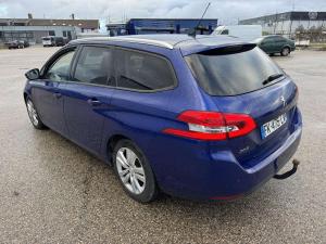 Blue Peugeot 308 2019 in Marijampole, with an engine capacity of 1.50 L and mileage of 204 thousand km for 7000 €, photo 3 on AUTOMOTO.COM.LV