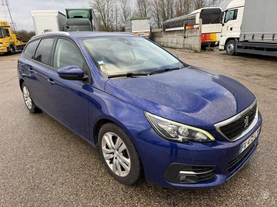 Blue Peugeot 308 2019 in Marijampole, with an engine capacity of 1.50 L and mileage of 204 thousand km for 7000 €, photo 7 on AUTOMOTO.COM.LV