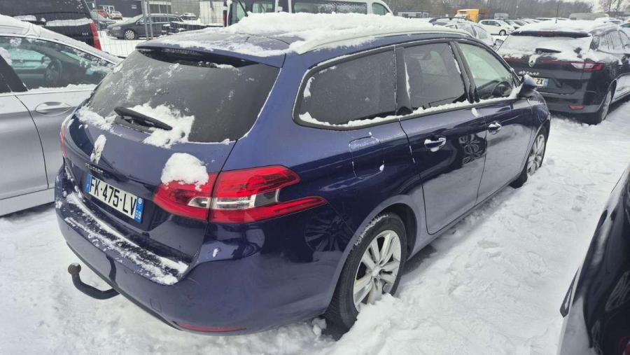 Blue Peugeot 308 2019 in Marijampole, with an engine capacity of 1.50 L and mileage of 206 thousand km for 7000 €, photo 4 on AUTOMOTO.COM.LV