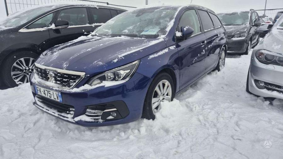 Zils Peugeot 308 2019 Marijampole, ar dzinēja tilpumu 1.50 L un nobraukumu 208 tūkst. km par 7000 €, foto 1 vietnē AUTOMOTO.COM.LV