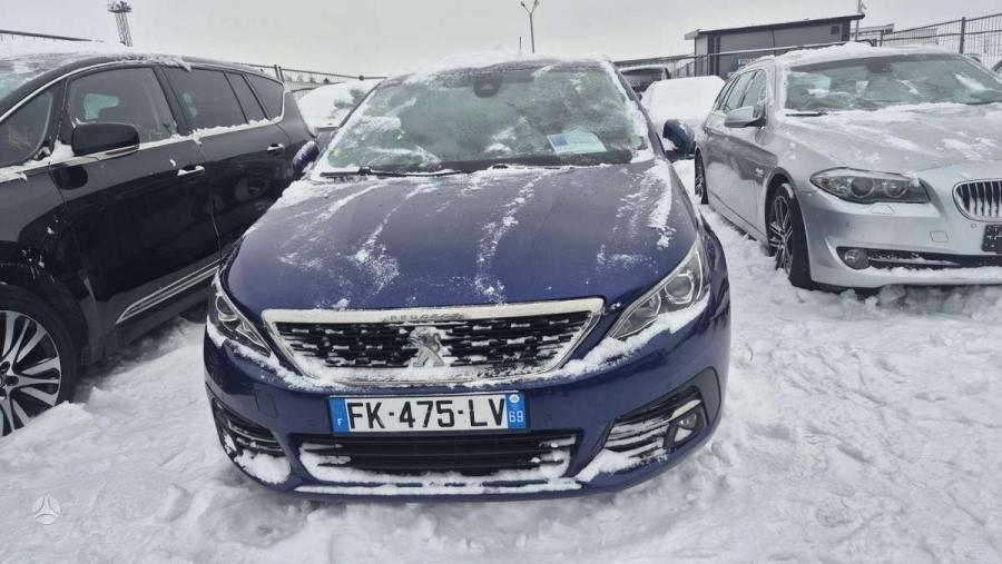 Zils Peugeot 308 2019 Marijampole, ar dzinēja tilpumu 1.50 L un nobraukumu 208 tūkst. km par 7000 €, foto 2 vietnē AUTOMOTO.COM.LV