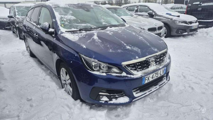 Zils Peugeot 308 2019 Marijampole, ar dzinēja tilpumu 1.50 L un nobraukumu 208 tūkst. km par 7000 €, foto 3 vietnē AUTOMOTO.COM.LV