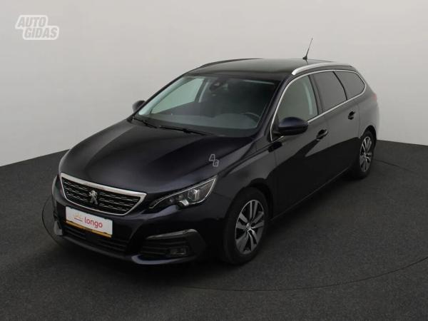 Blue Peugeot 308 2019 in Vilnius, with an engine capacity of 1.50 L and mileage of 200 thousand km for 9399 €, photo 1 on AUTOMOTO.COM.LV