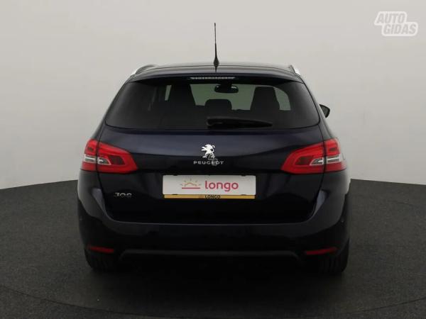 Blue Peugeot 308 2019 in Vilnius, with an engine capacity of 1.50 L and mileage of 200 thousand km for 9399 €, photo 5 on AUTOMOTO.COM.LV